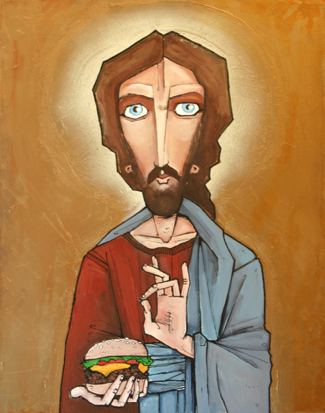 Weird Things » Blog Archive » Jesus Sighting at Burger Joint in Mexico!